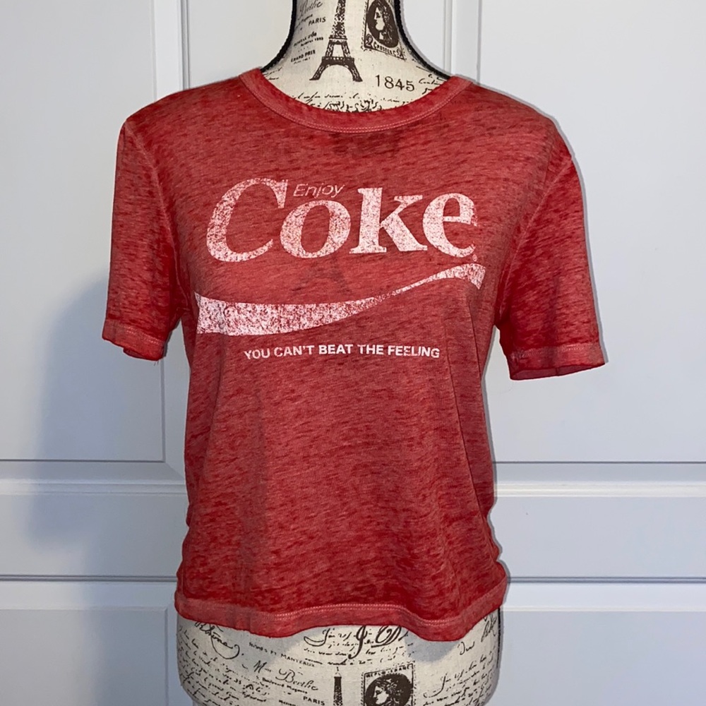 Coca Cola Simple Coke Logo Tee - Gem
